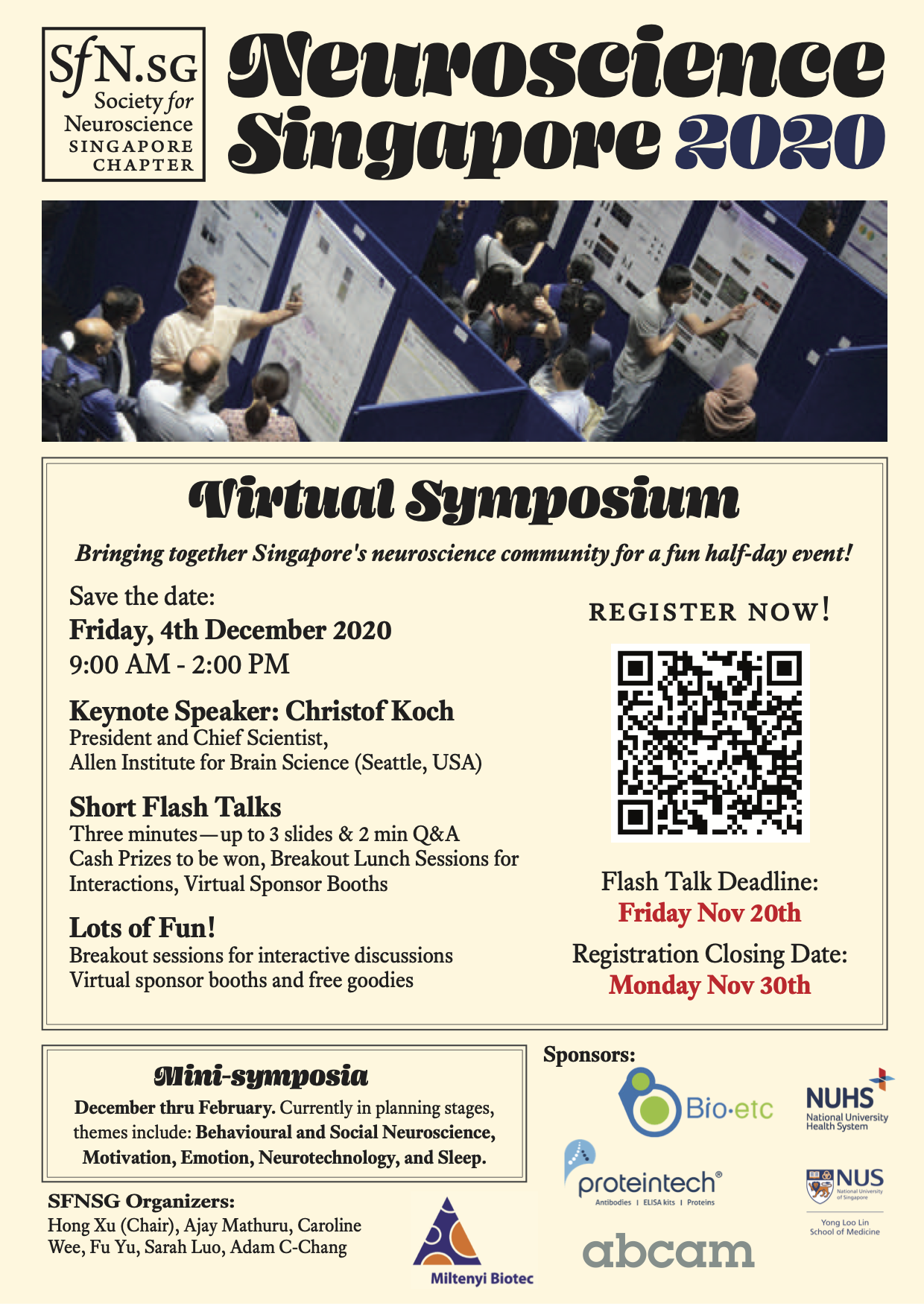 Neuroscience Singapore 2020 symposium - Society for Neuroscience ...