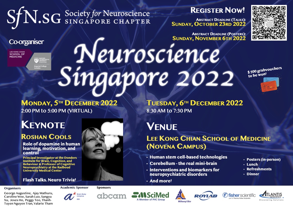 Neuroscience Singapore 2022 - Society for Neuroscience Singapore Chapter Neuroscience Singapore 2022 - Society for Neuroscience Singapore Chapter