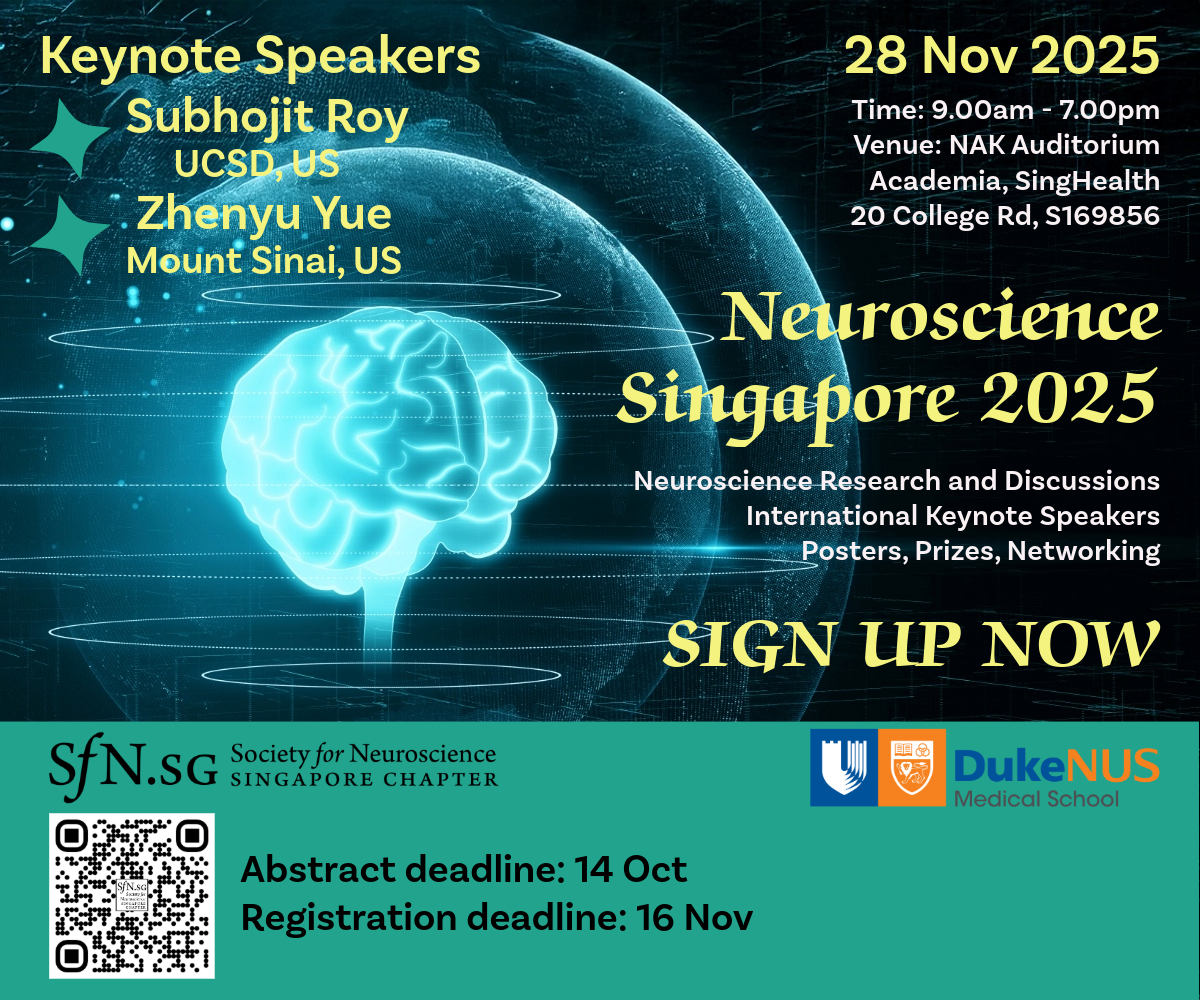 SfN.SG Annual Symposium 2025 - Society for Neuroscience Singapore Chapter